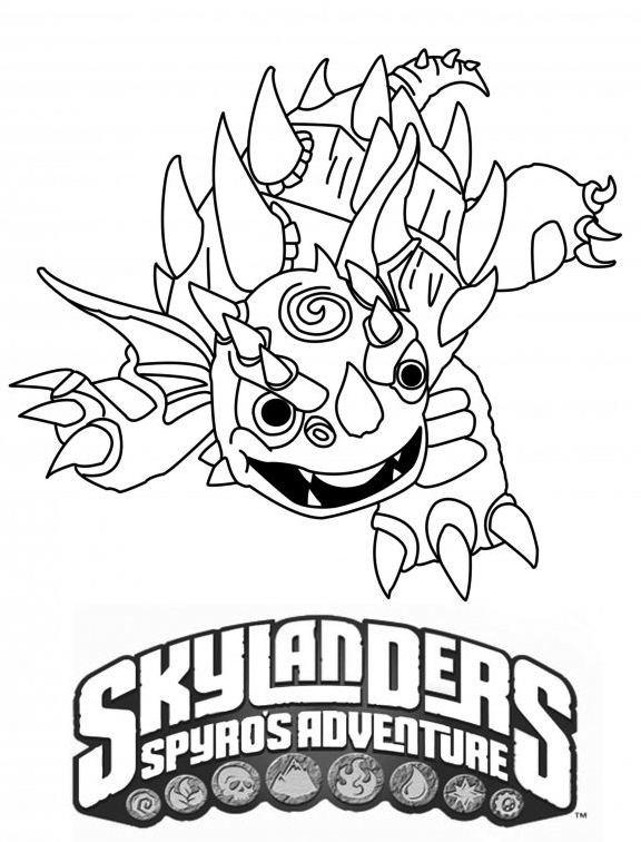 Printable Skylanders Coloring Pages – Feisty Frugal & Fabulous