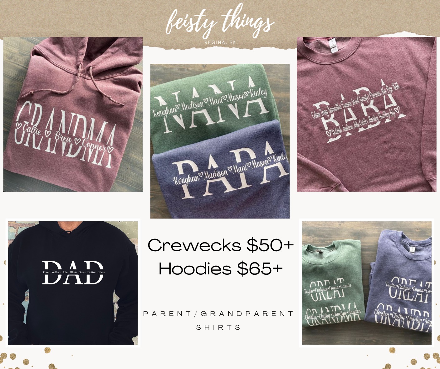 Personalized Family Shirts – Feisty Frugal & Fabulous